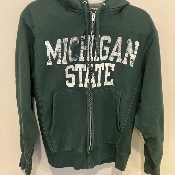Champion | Tops | Vintage Champion Michigan State Zip Up Hoodie | Poshmark
